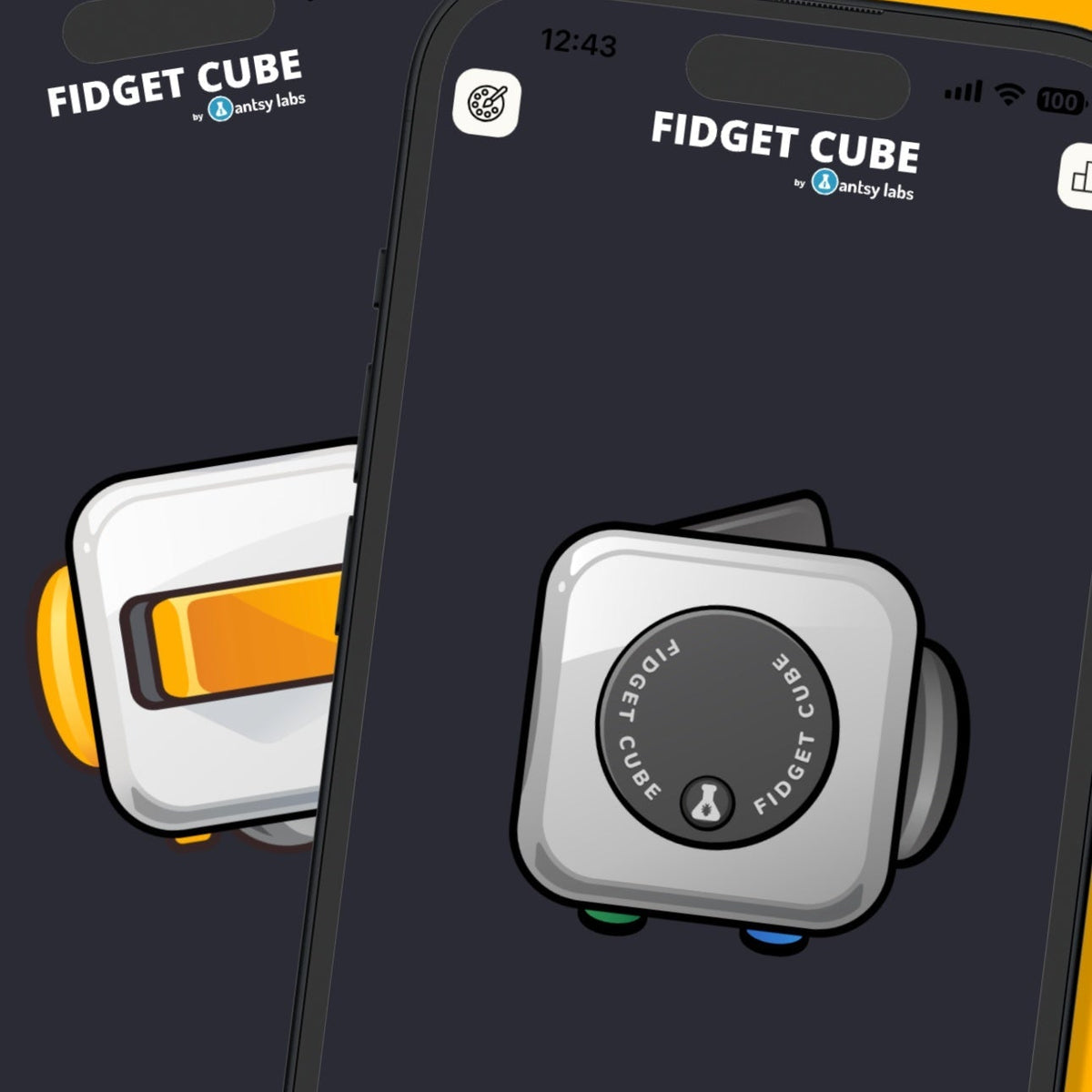 Introducing: Fidget Cube on iPhone + Apple Watch