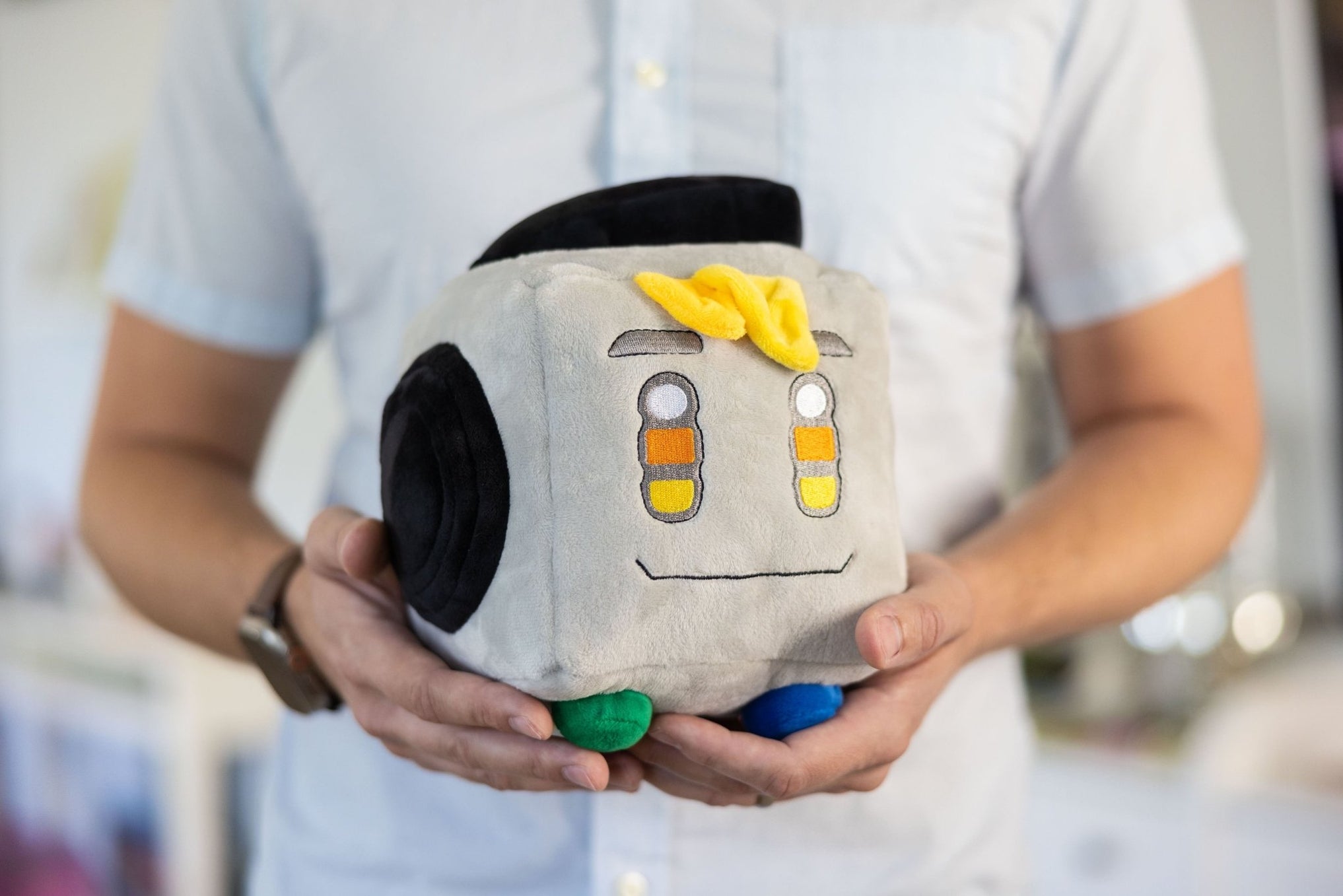 Introducing The First Fidget Cube Collectible Plushie: Felix